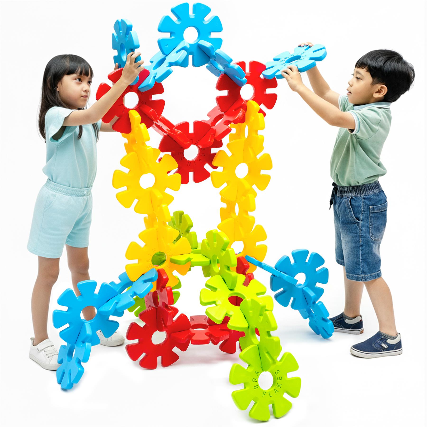 Brain Flakes Big Clicks Set - A Giant Stem Toy – VIAHART Shop